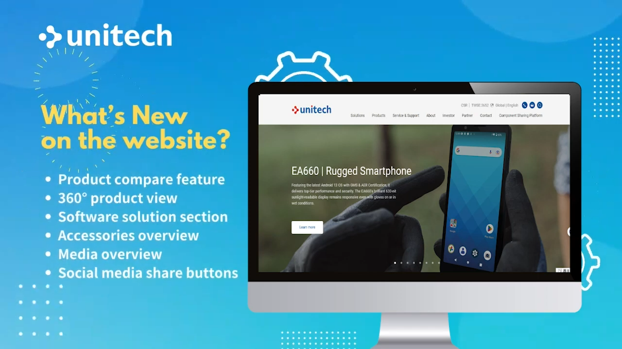 Step right up and savor the new features on Unitech's website!-Newsroom | Unitech Global | Your ...